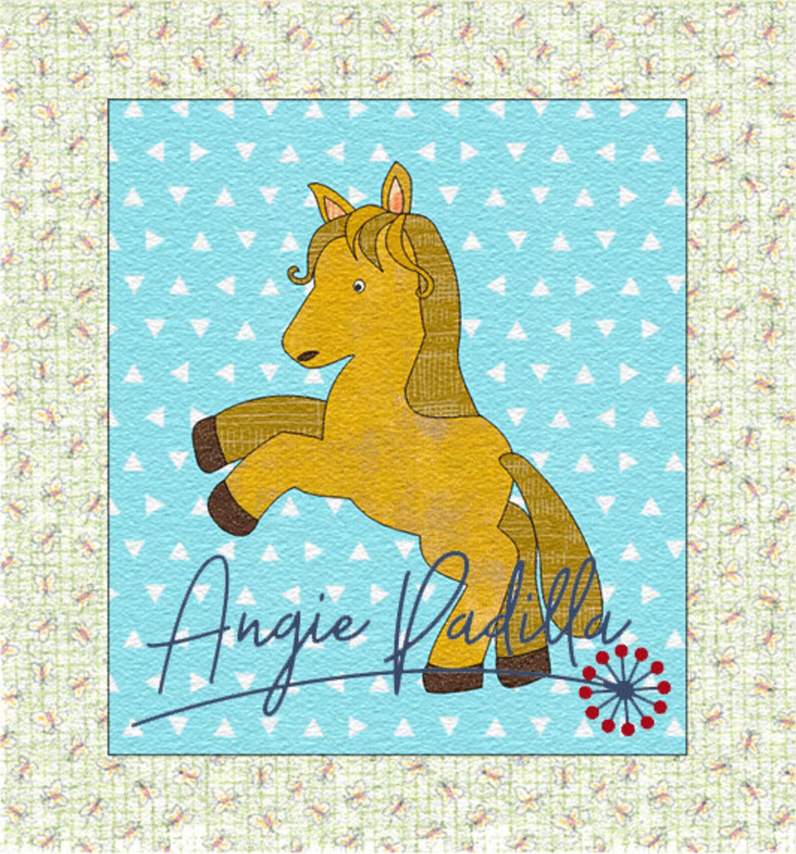 On the Farm Applique Quilt Pattern: Whimsical Twin Size Children's ...