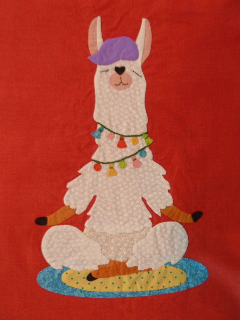 Morning Yoga - Applique Quilt Pattern - Etsy