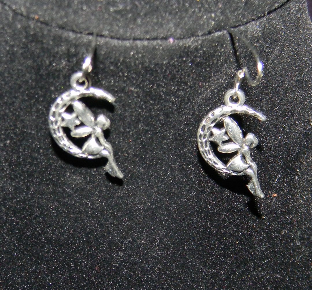 Fairies on a Crescent Moon - Etsy