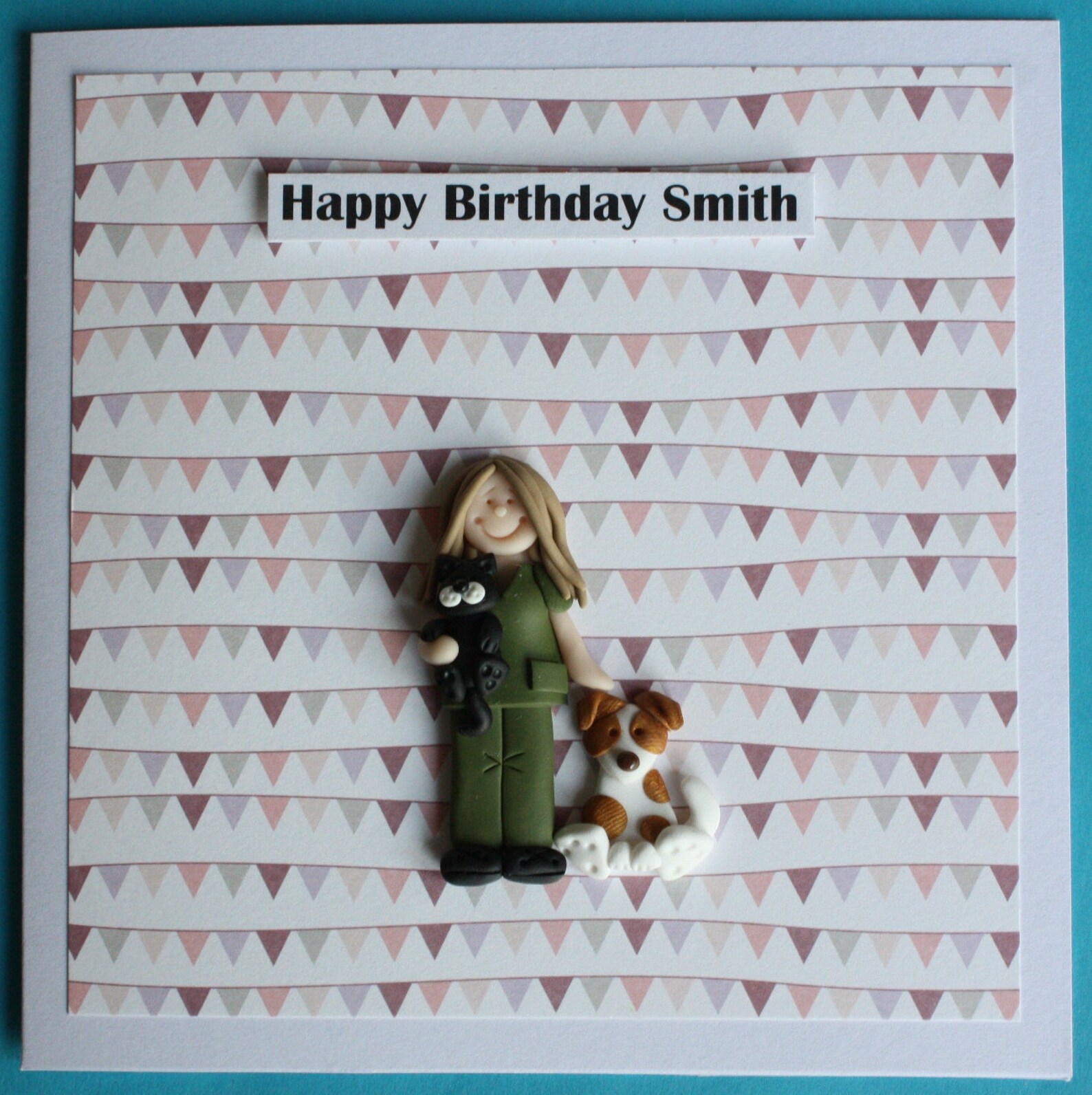 Personalised Thank You Vet Custom Made Card - Etsy UK