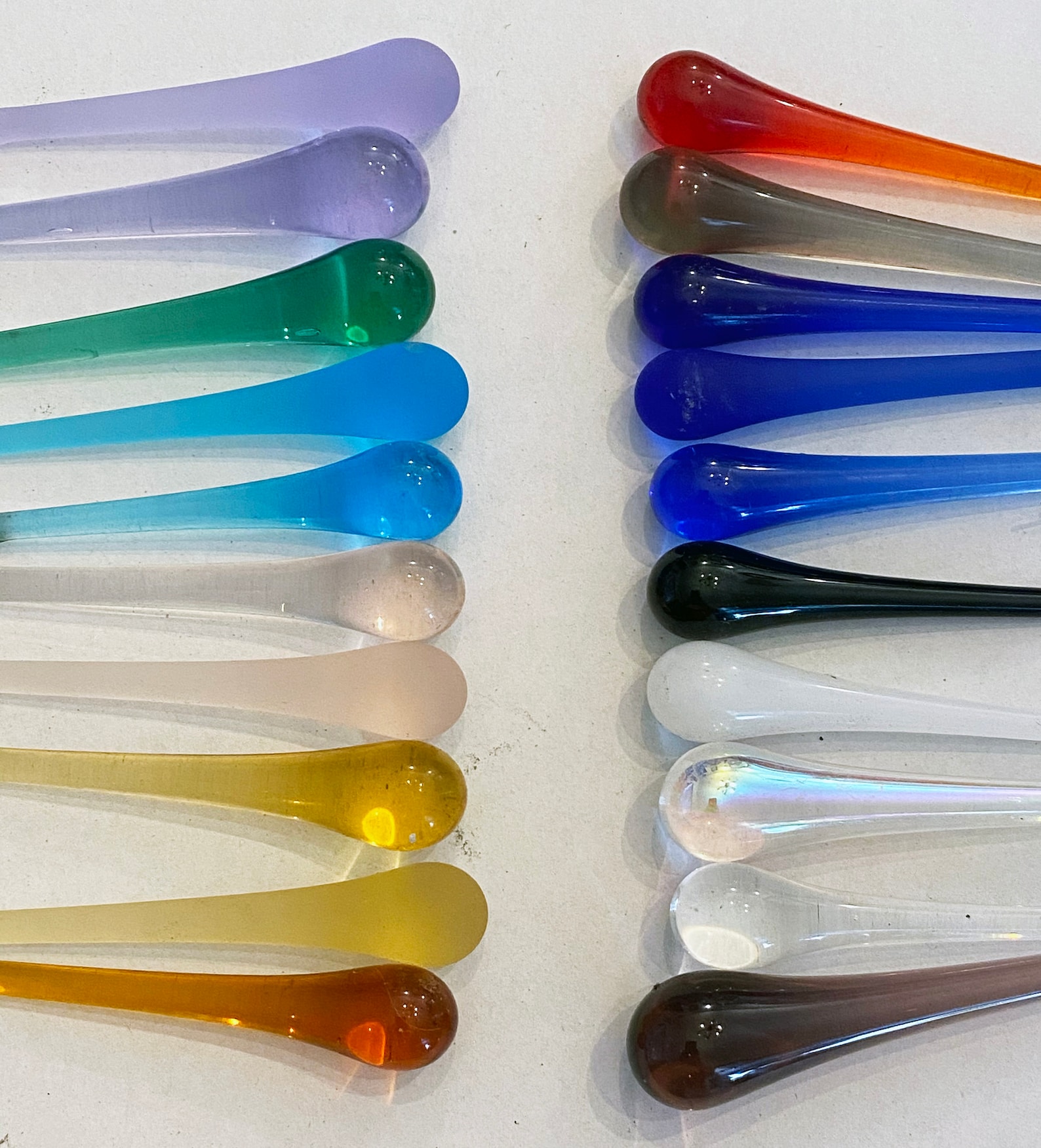 Custom Lamp FINIALS Made to Order Vintage MURANO Teardrop Lamp Finial ...