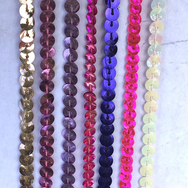 Sequin Strands - Etsy