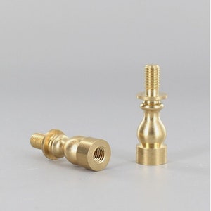 Lamp Shade Risers -solid Unfinished Brass Risers Fit on Lampshade Harps ...