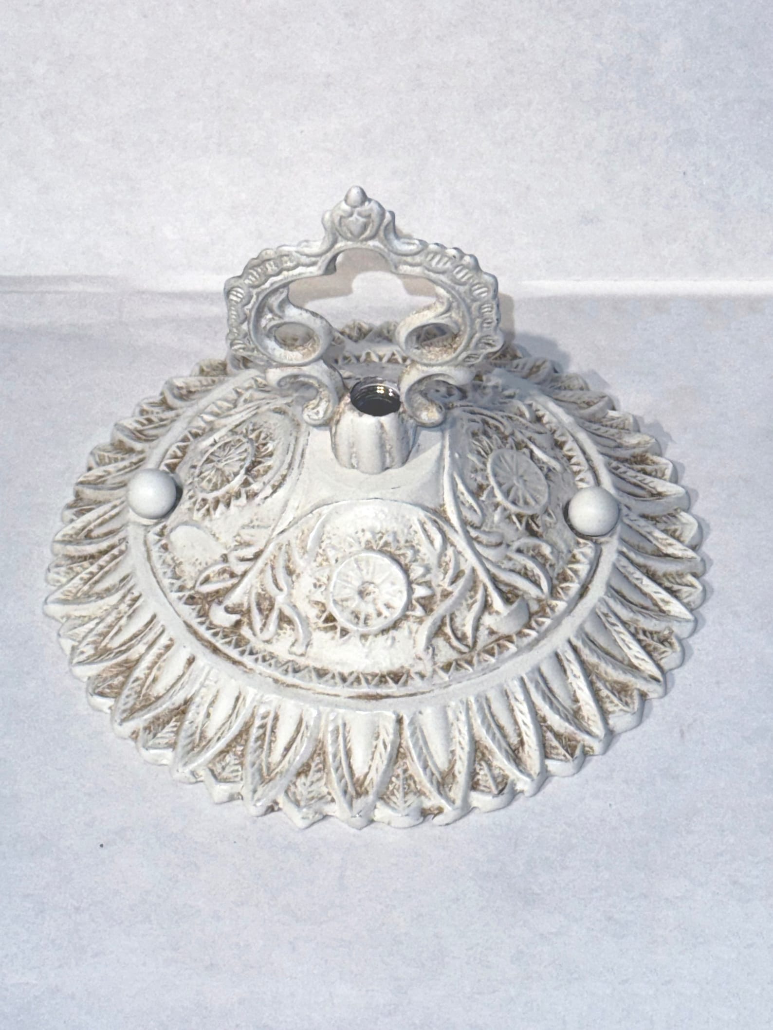 Gorgeous Victorian Style Hand Painted Cast Metal Ceiling Chandelier ...