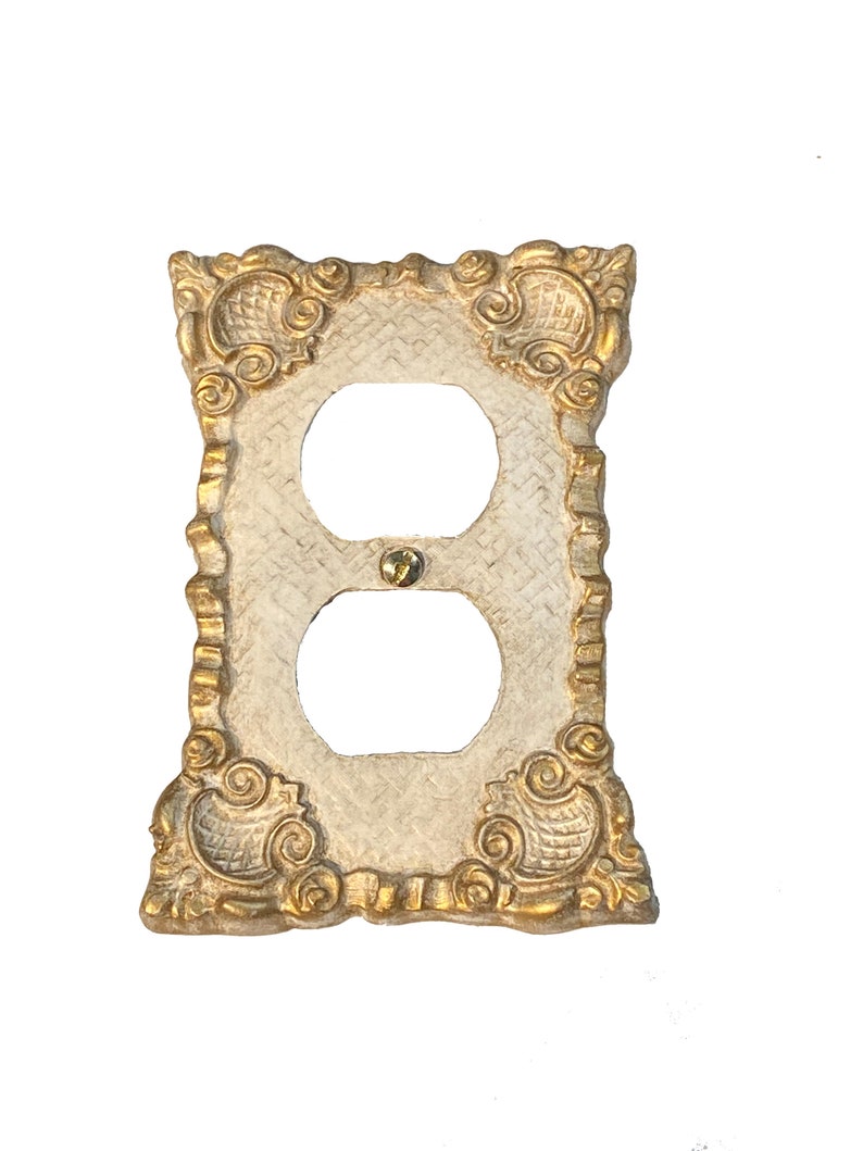 Metal Ornate Elegant Outlet Cover Plate Shabby Chic Outlet - Etsy