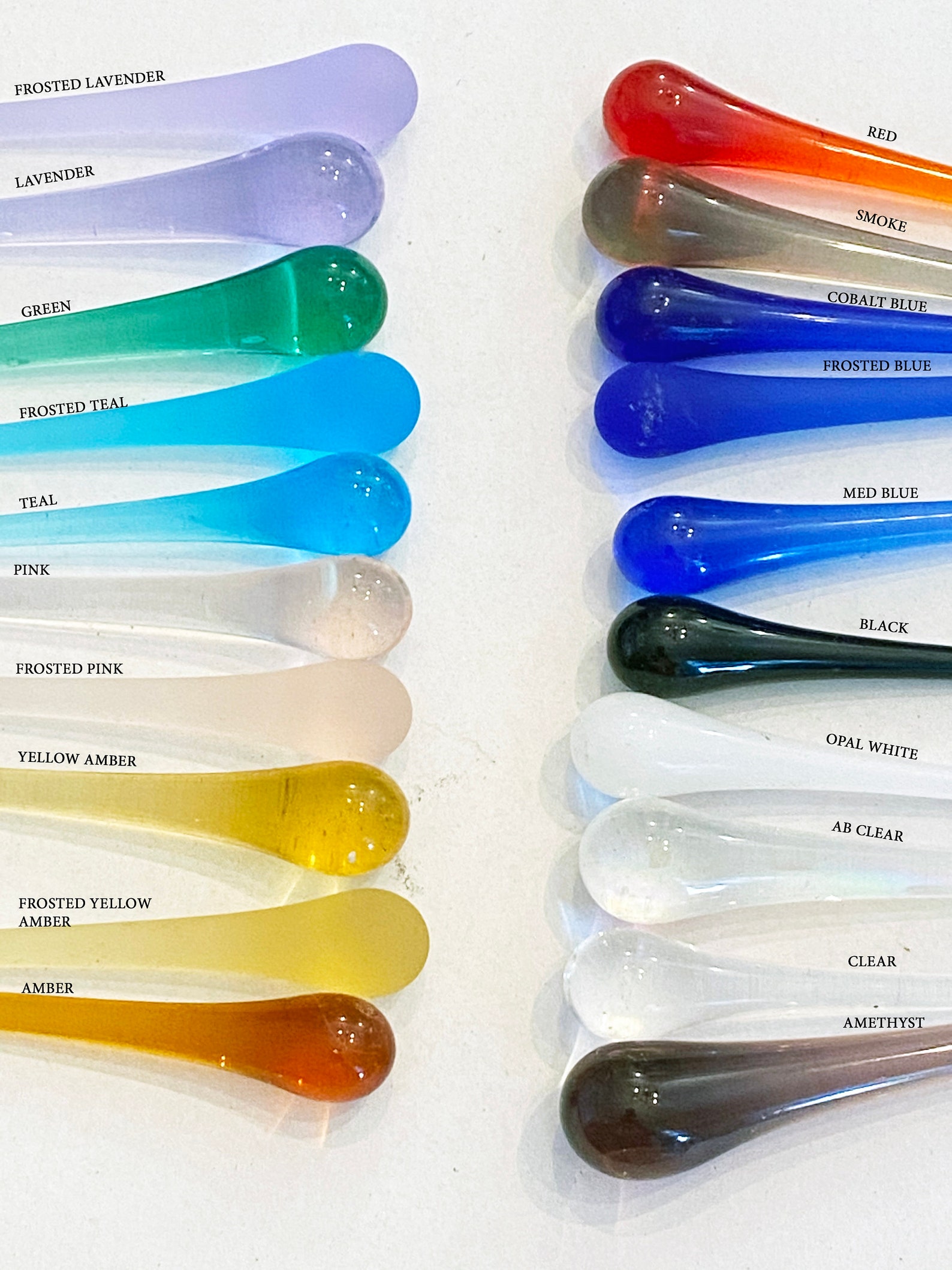 Custom Lamp FINIALS Made to Order Vintage MURANO Teardrop Lamp Finial ...