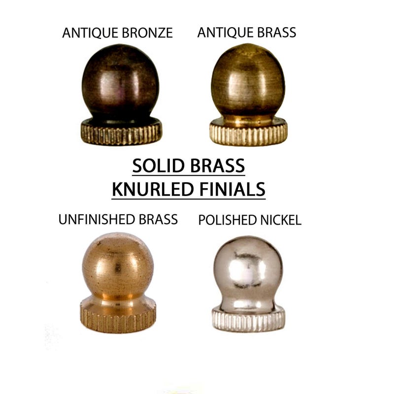 Finial Knobs for Lamps - Etsy
