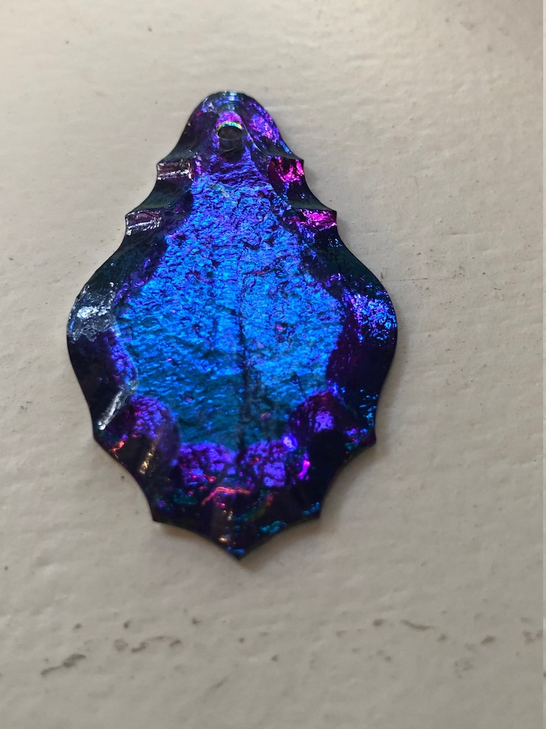 Choice of Colors Iridescent Hand Made French Pendalogue - Etsy