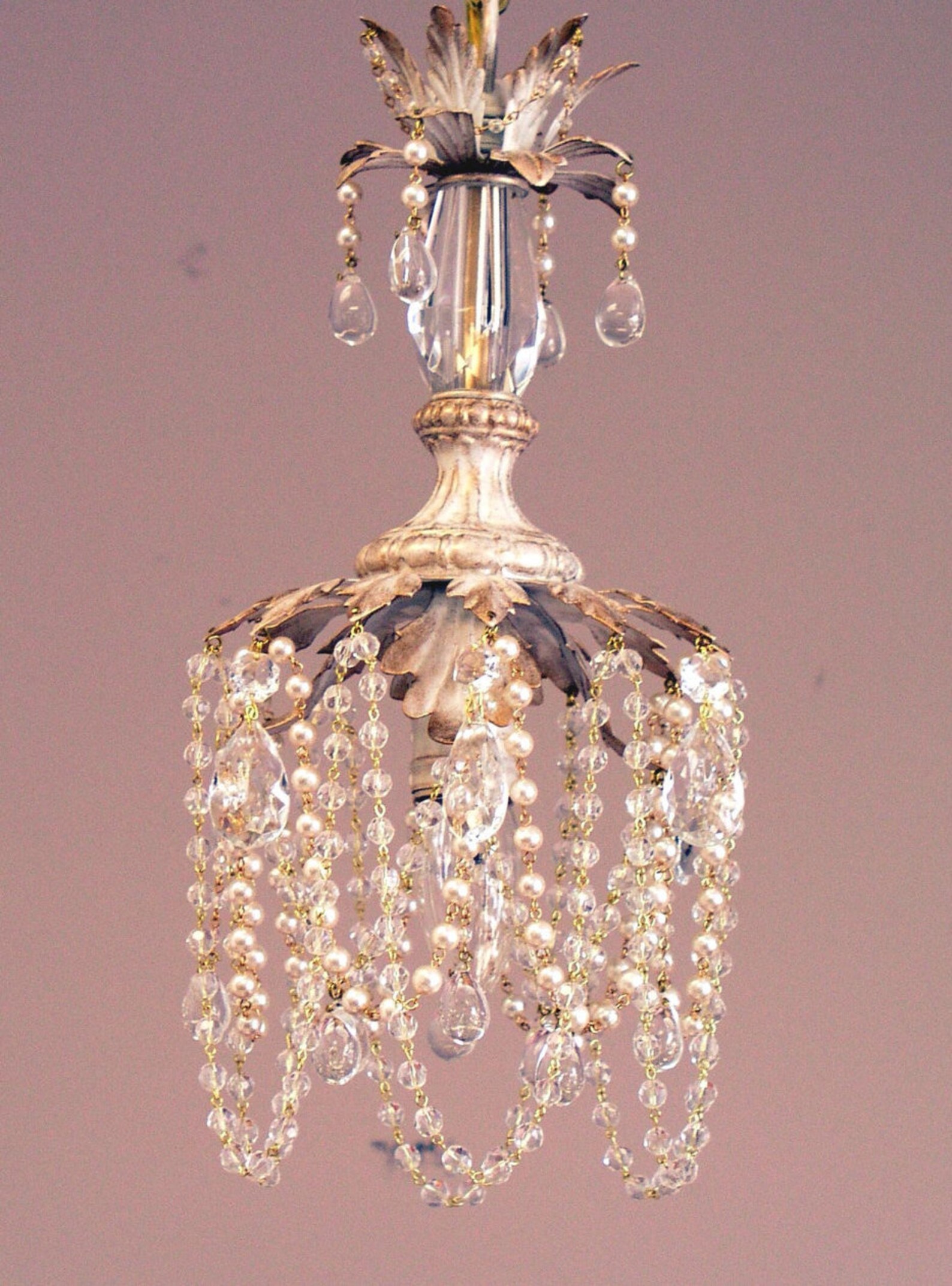 Rose Pendant Light Custom Made for You. Great for Bathroom, Closet ...