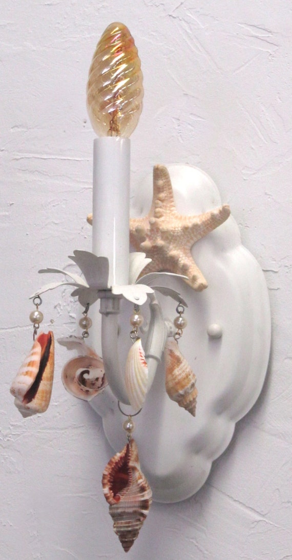 Ocean Decor SOMTO Beach Starfish Wall Sconces Set Of 2 - Coastal ...