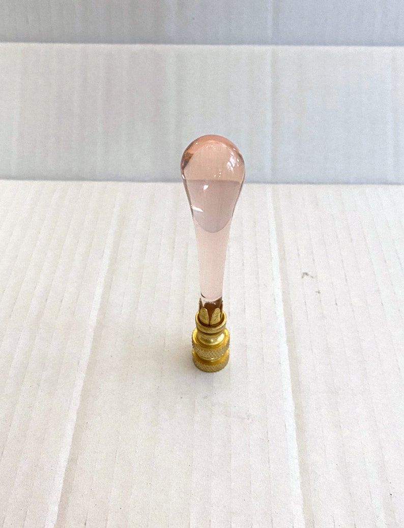 Custom Lamp FINIALS Made to Order Vintage MURANO Teardrop Lamp - Etsy