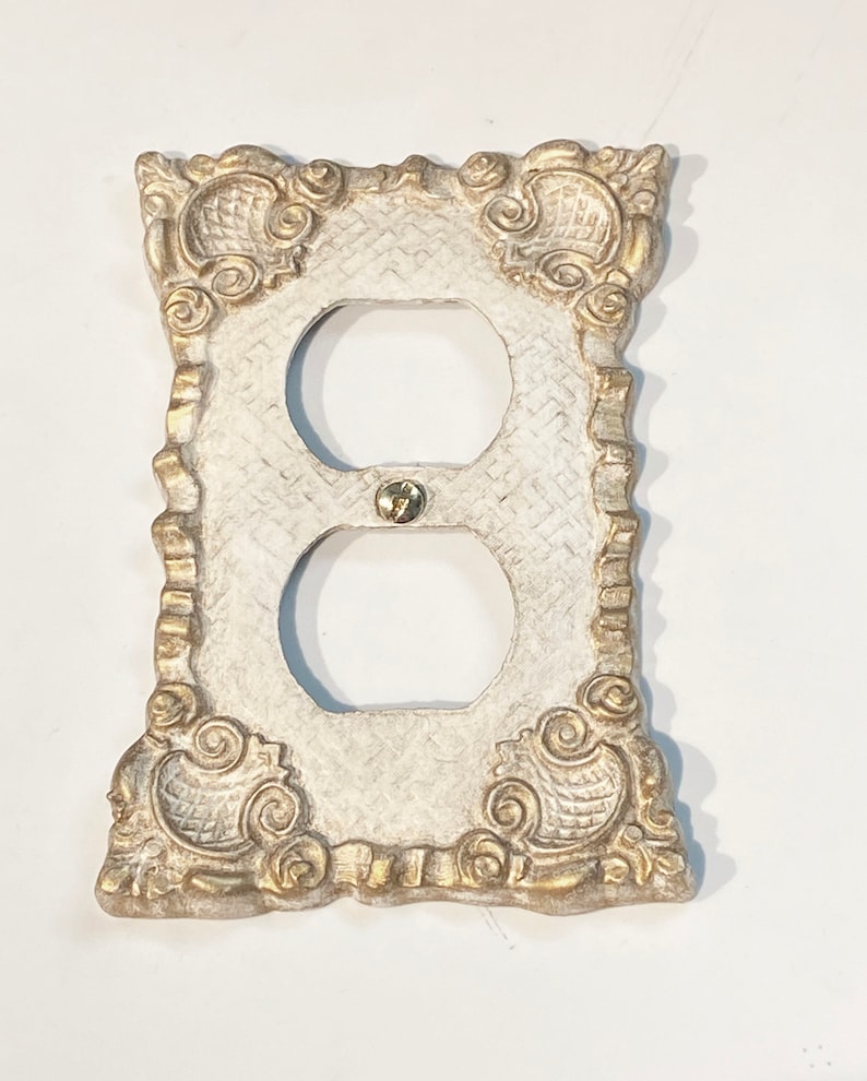 Metal Ornate Elegant Outlet Cover Plate Shabby Chic Outlet - Etsy