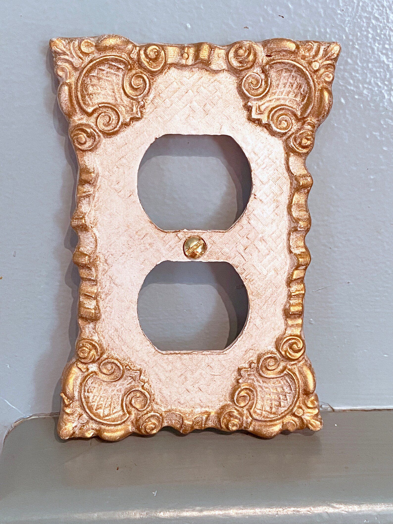 Metal Ornate Elegant Outlet Cover Plate Shabby Chic Outlet - Etsy