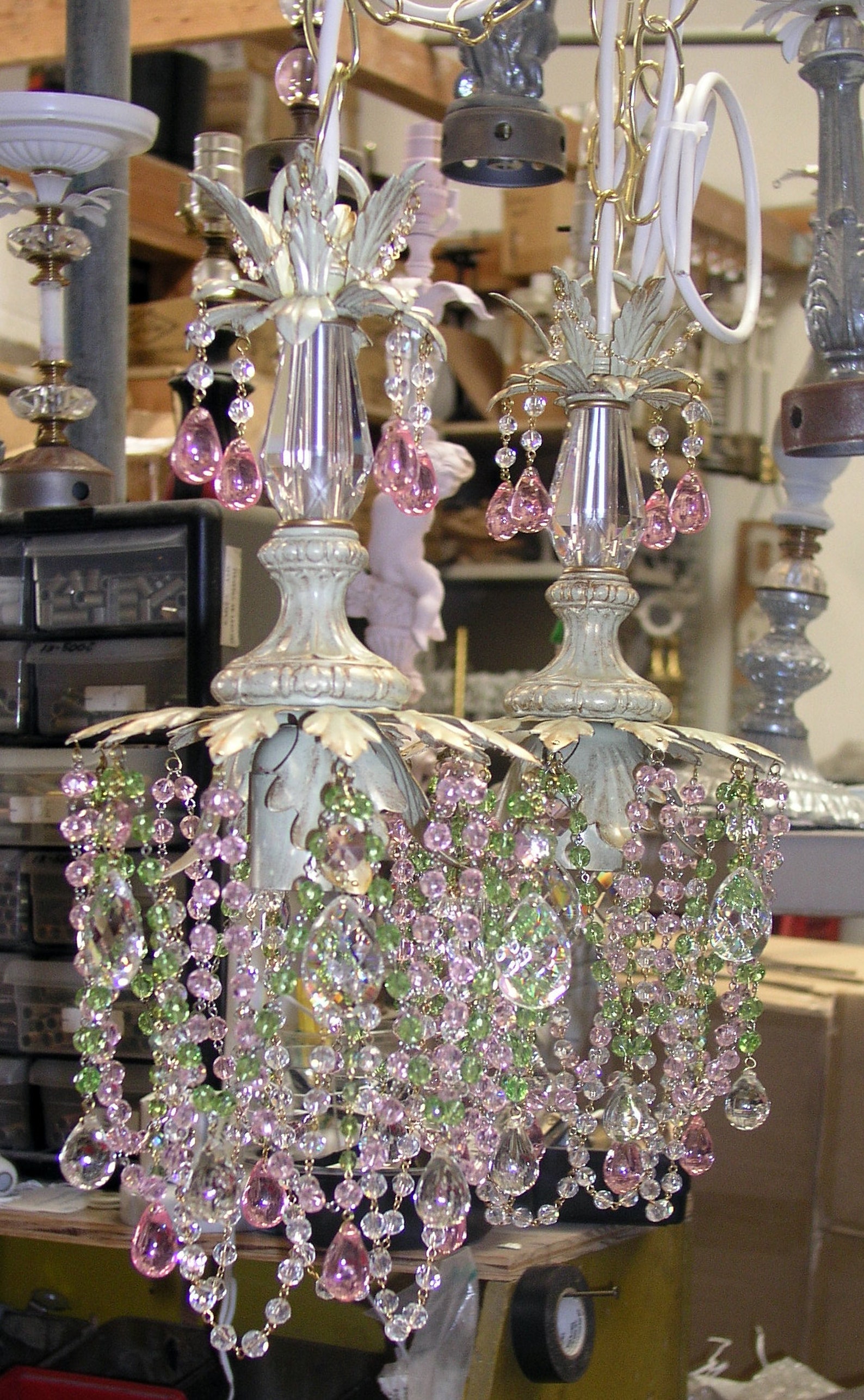 Rose Pendant Light Custom Made for You. Great for Bathroom, Closet ...