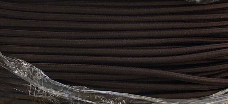 25 FT of Braided Cotton Cloth Covered Electrical Wire | Etsy