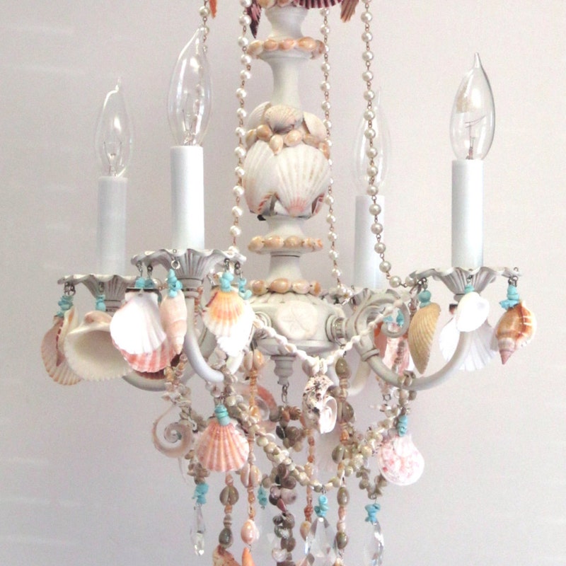 Shell Chandelier - Etsy