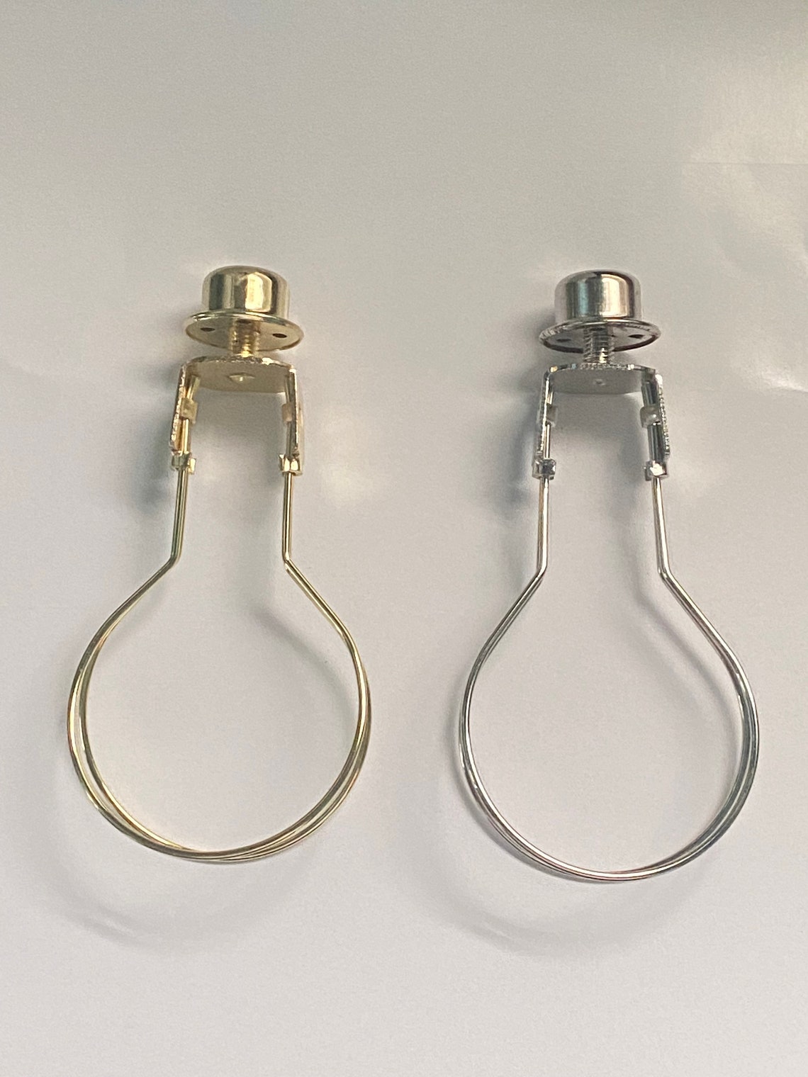 Lamp Shade Adapter (clips Onto Bulbs) No Harp Needed, Round Bulb ...
