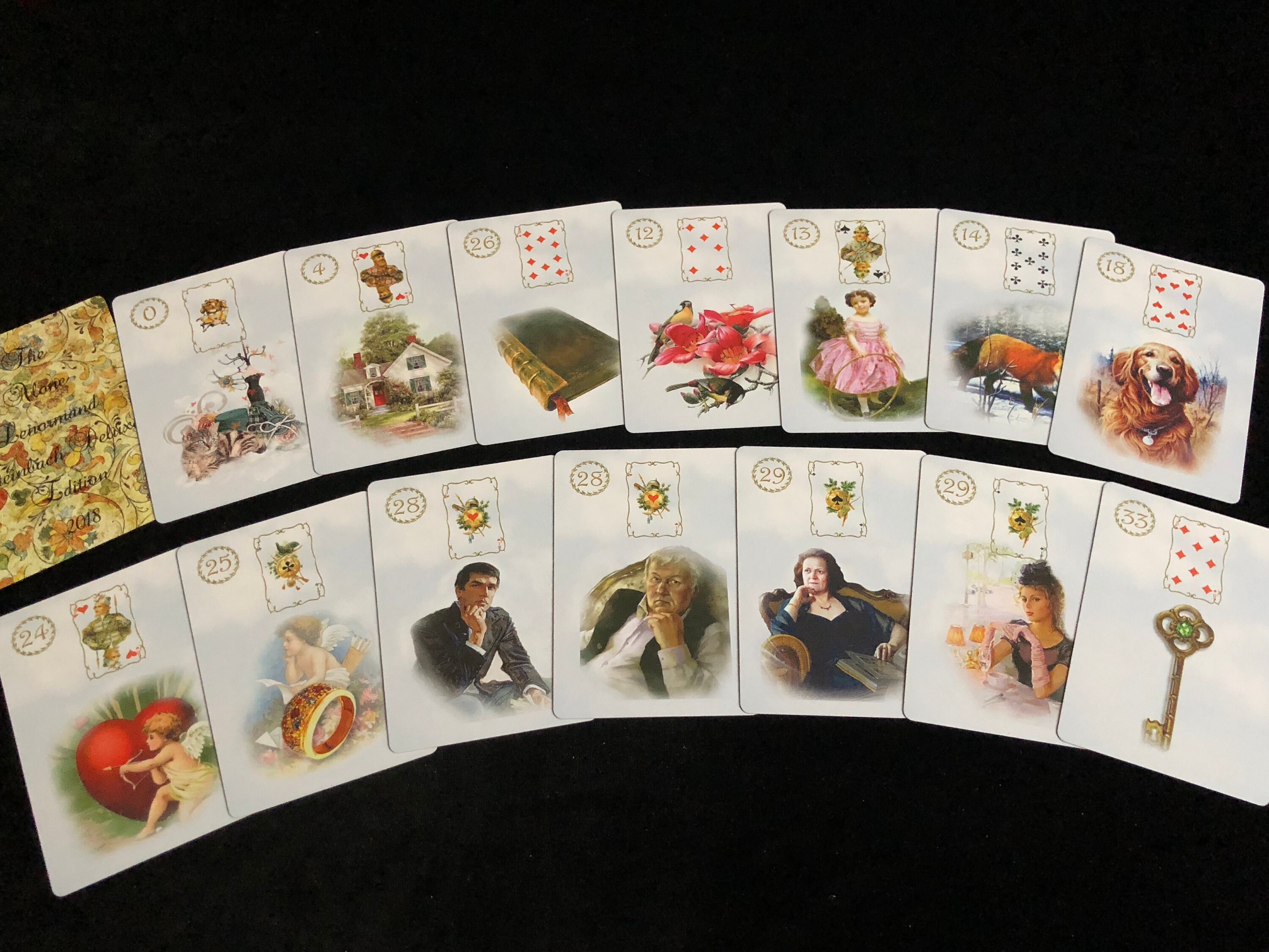 Alone Lenormand Steinbach Deluxe Edition 2018 Gold Gilt | Etsy