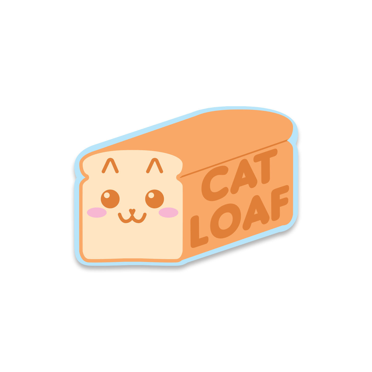 Cat Loaf (sticker) - Etsy