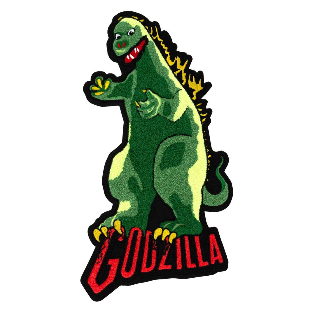 Godzilla (chenille Back Patch) - Etsy