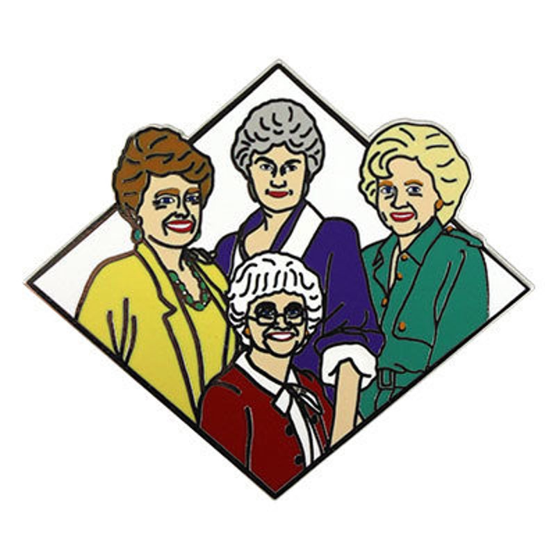 Golden Girls Enamel Pin - Etsy