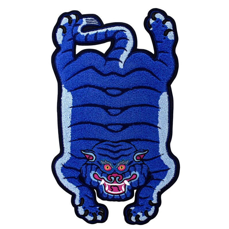 Tibetan Tiger- Derpy Version (back Patch / Toy Rug) - Etsy