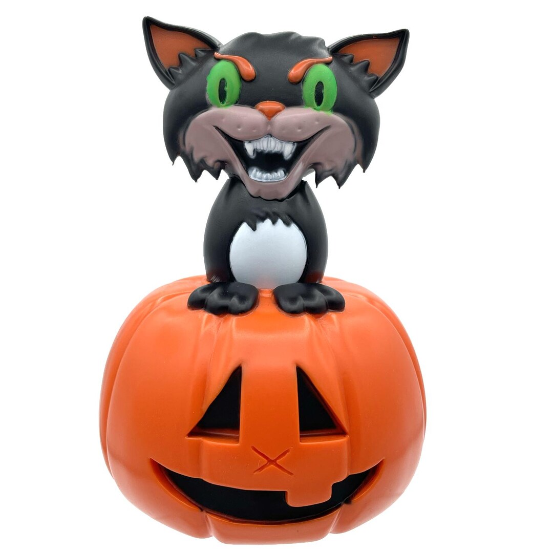 Halloween Cat (vinyl Toy) - Etsy