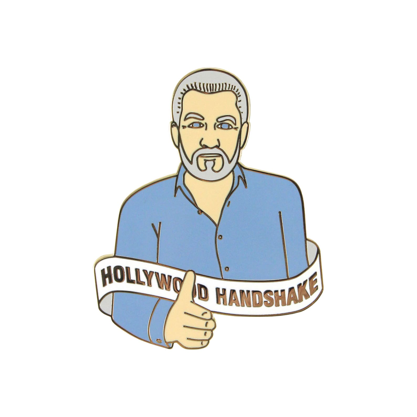 Hollywood Handshake (enamel Pin) - Etsy