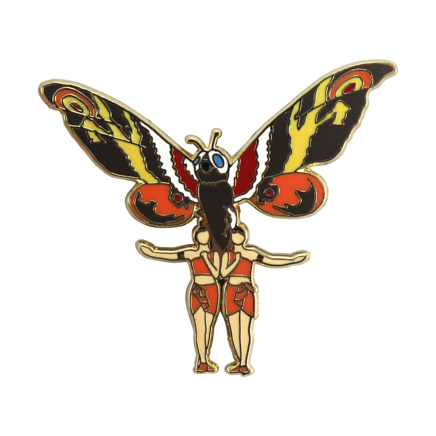 Mothra & the Twins (enamel Pin) - Etsy
