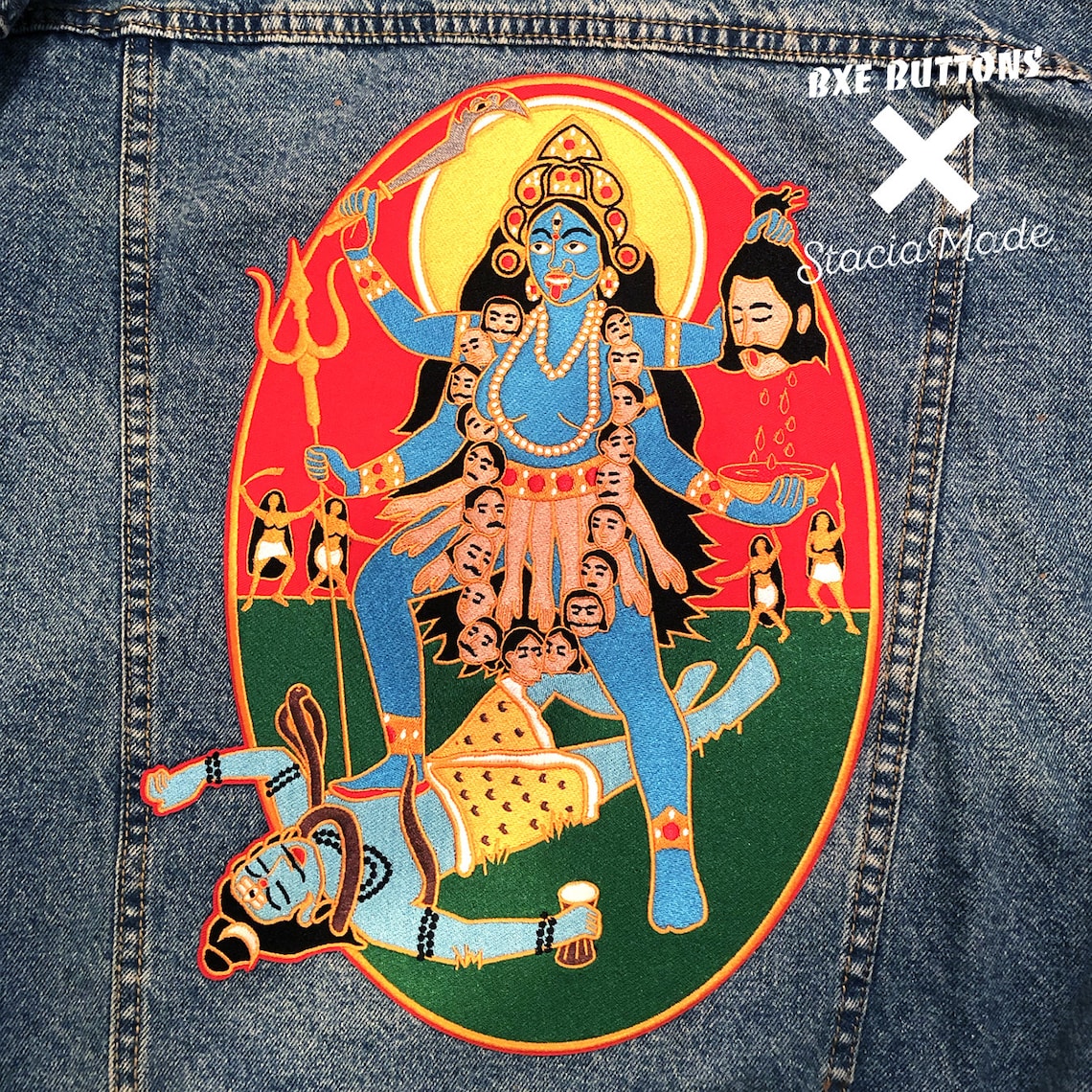 Kali Ma back Patch - Etsy
