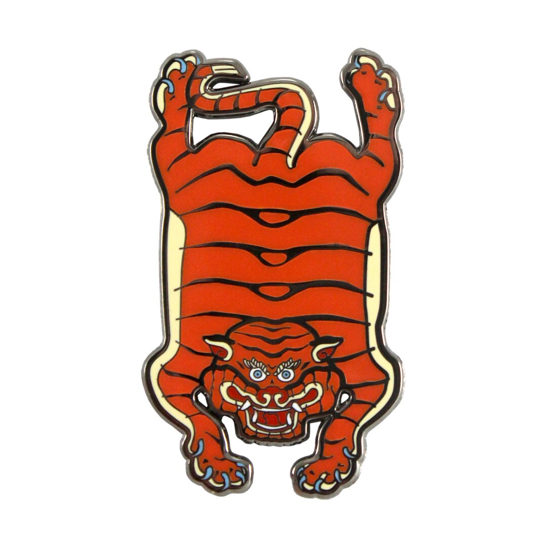 Tibetan Tiger (enamel Pin) - Etsy