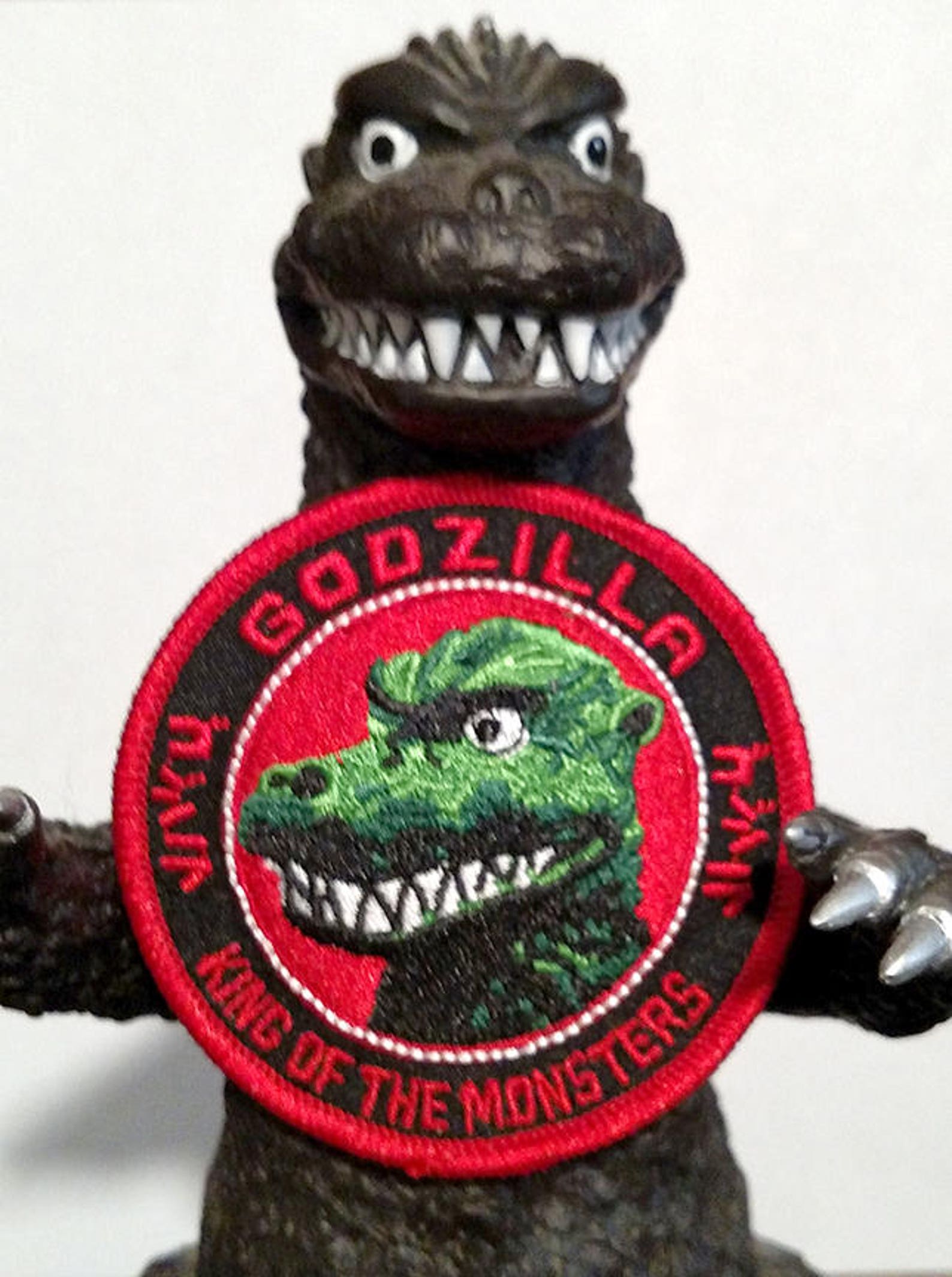 Godzilla KOTM patch - Etsy
