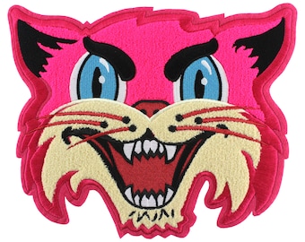 Halloween Cat chenille Back Patch | Etsy
