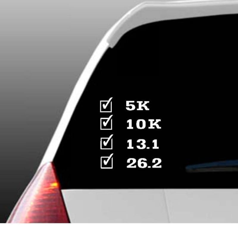 Running Decal - Etsy