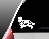 Personalized Cavalier Car Window Decal - Etsy