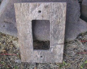 Wood outlet cover | Etsy