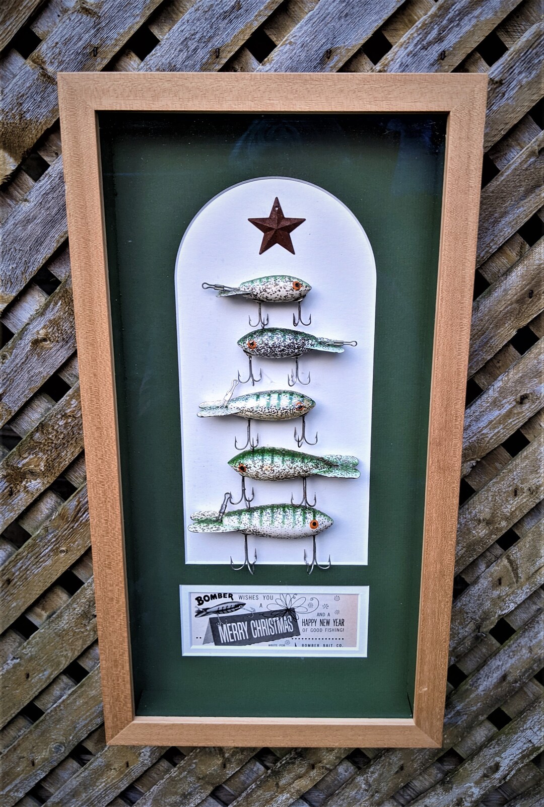 Christmas Tree Bomber Fishing Lure Display, Jeff Rothgeb, 215, 315 415 ...