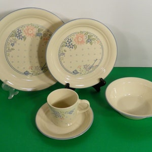 Corelle SYMPHONY 20-pc Dinnerware Set Made in USA Floral - Etsy