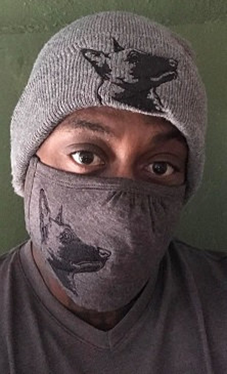 Belgian Malinois Face Mask - Etsy