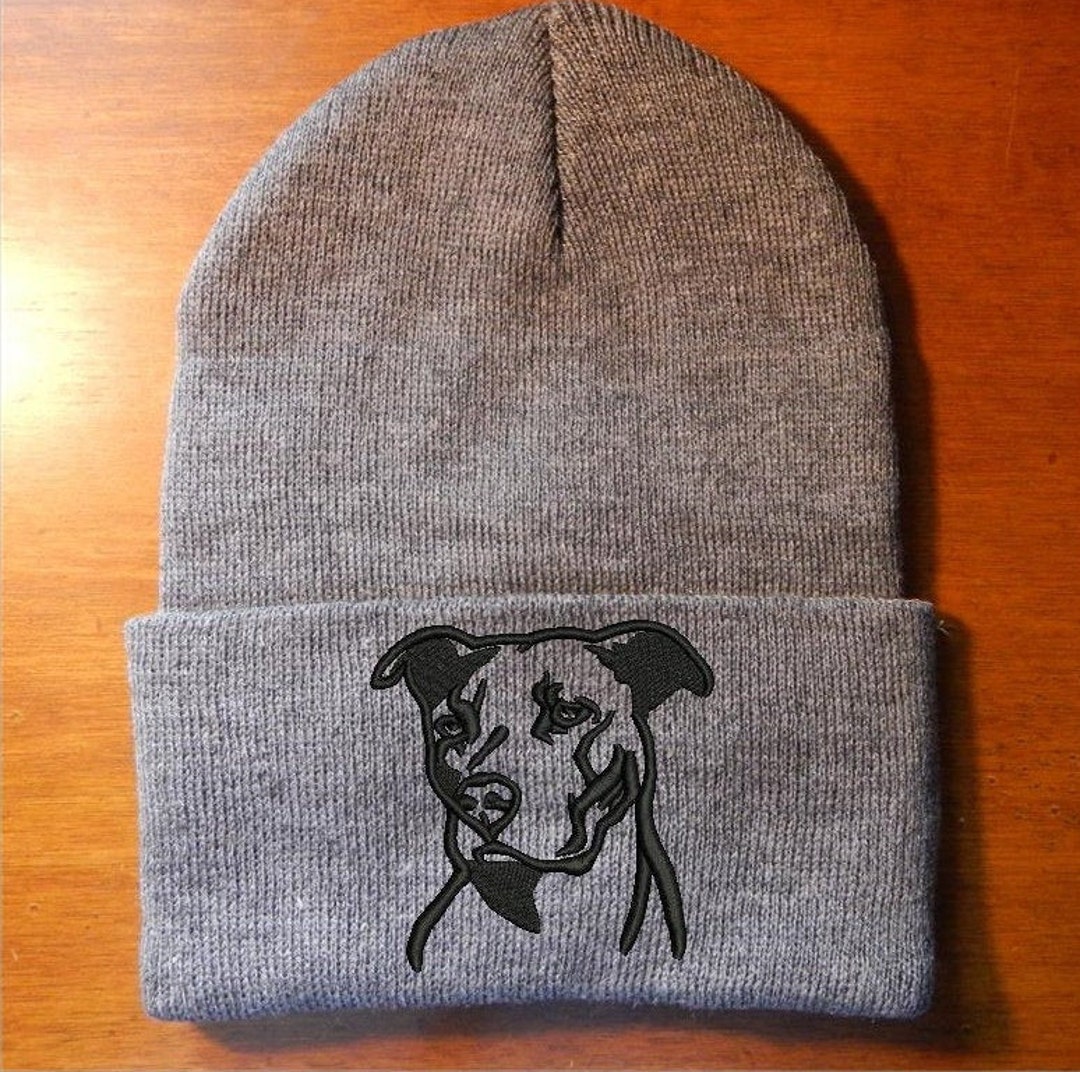 Pit Bull Knit Hat Only - Scarf Sold Separately - Etsy
