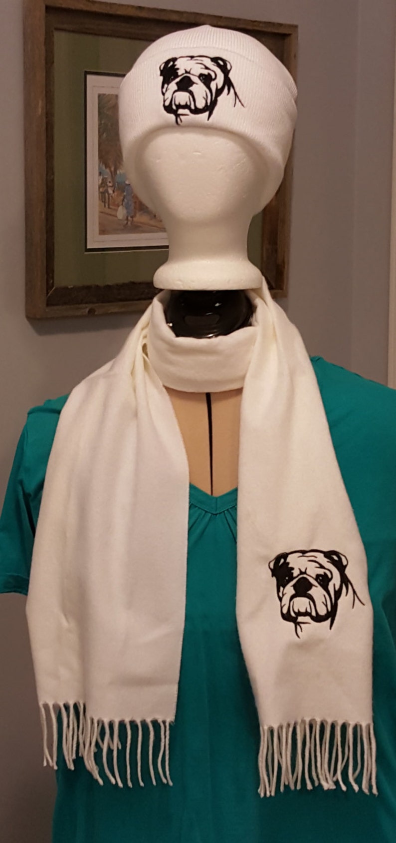 Knit Hat Only English Bulldog, Olde English Bulldogge Knit Hat - Etsy