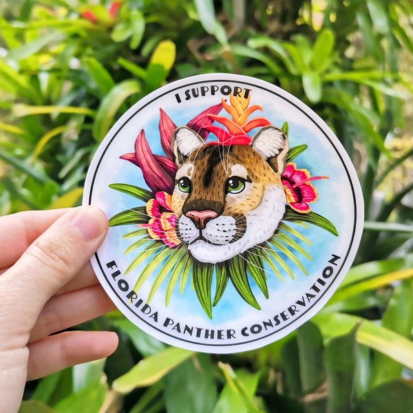 Florida Panthers Car Decal - Etsy