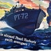 1943 US Navy PT-72 Motor Torpedo Boat WW2 Decor Florida Grapefruit ...