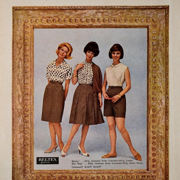 Vintage Fashion Ads - Etsy