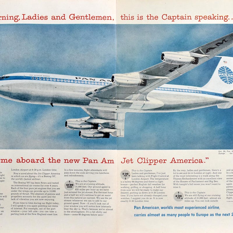 Boeing 707 - Etsy