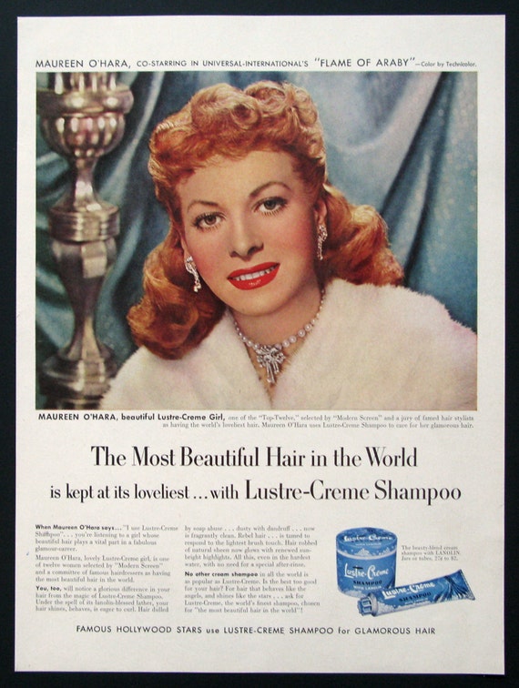 Shampoo Print Ads United States