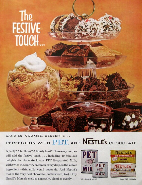 Vintage Dessert Ad