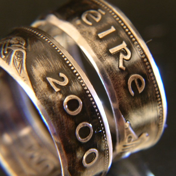 Irish Coin Ring - Etsy