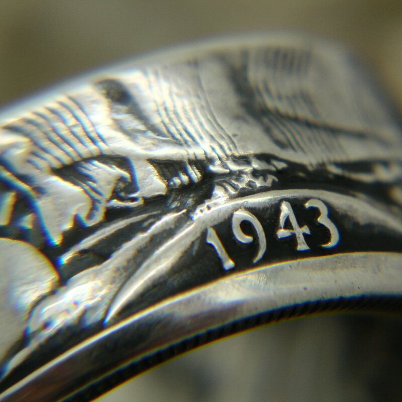 Dollar Coin Ring - Etsy