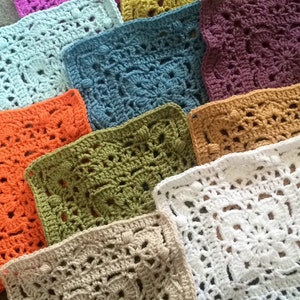 Crochet Pattern - Elements Crocheted Square - Etsy